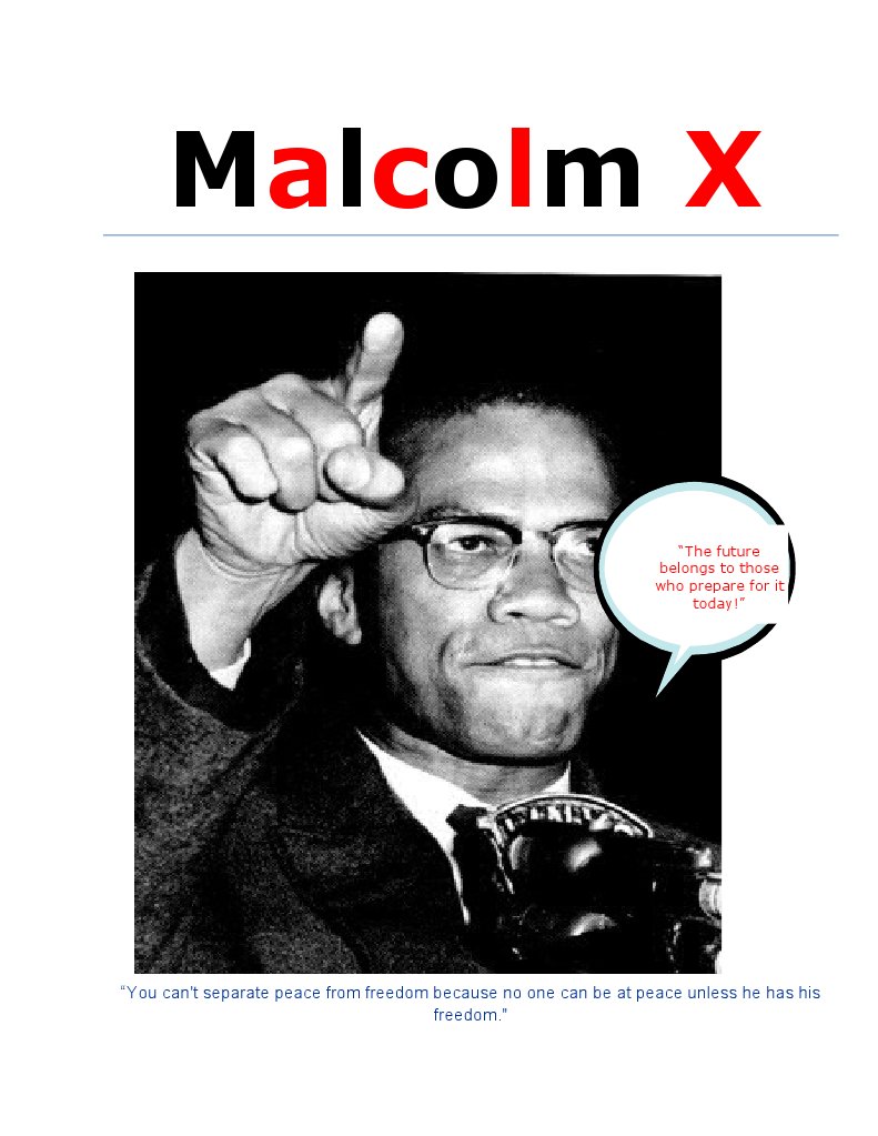 The Powerful Words and Vision of Civil Rights Leader Malcolm X | PDF