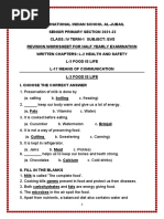 Food and Health Class 4 | PDF | Wellness
