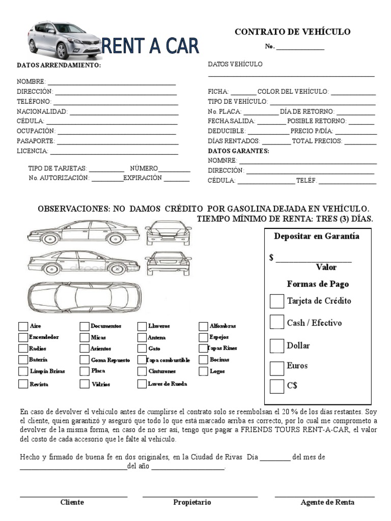 Olivo Rent Car | PDF | Vehículos | Vehículo de motor