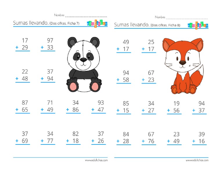 Sumas Llevando | PDF