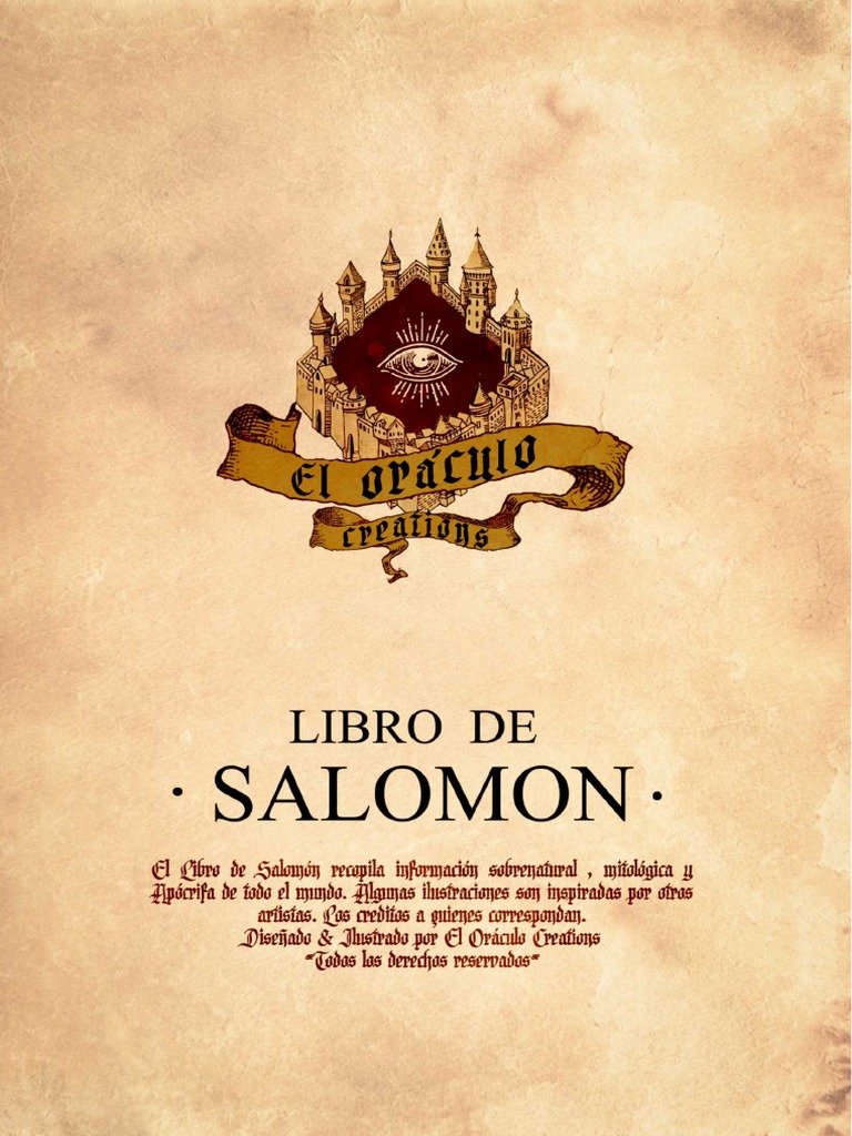 LIBRO DE SALOMON - Unlocked | PDF