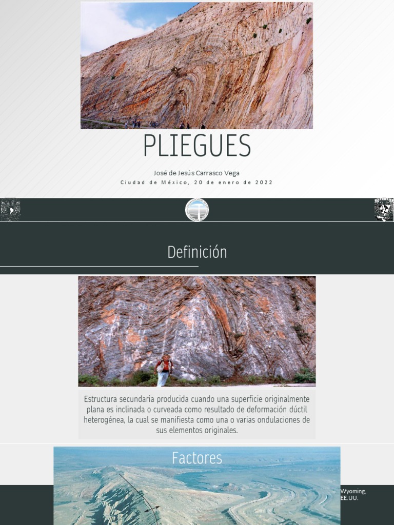 Pliegues GE 2022 2 | PDF | Ciencias de la Tierra | Geología estructural