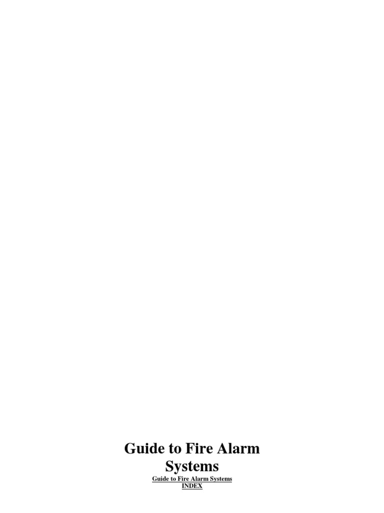Fire Alarm System Design Guide | PDF