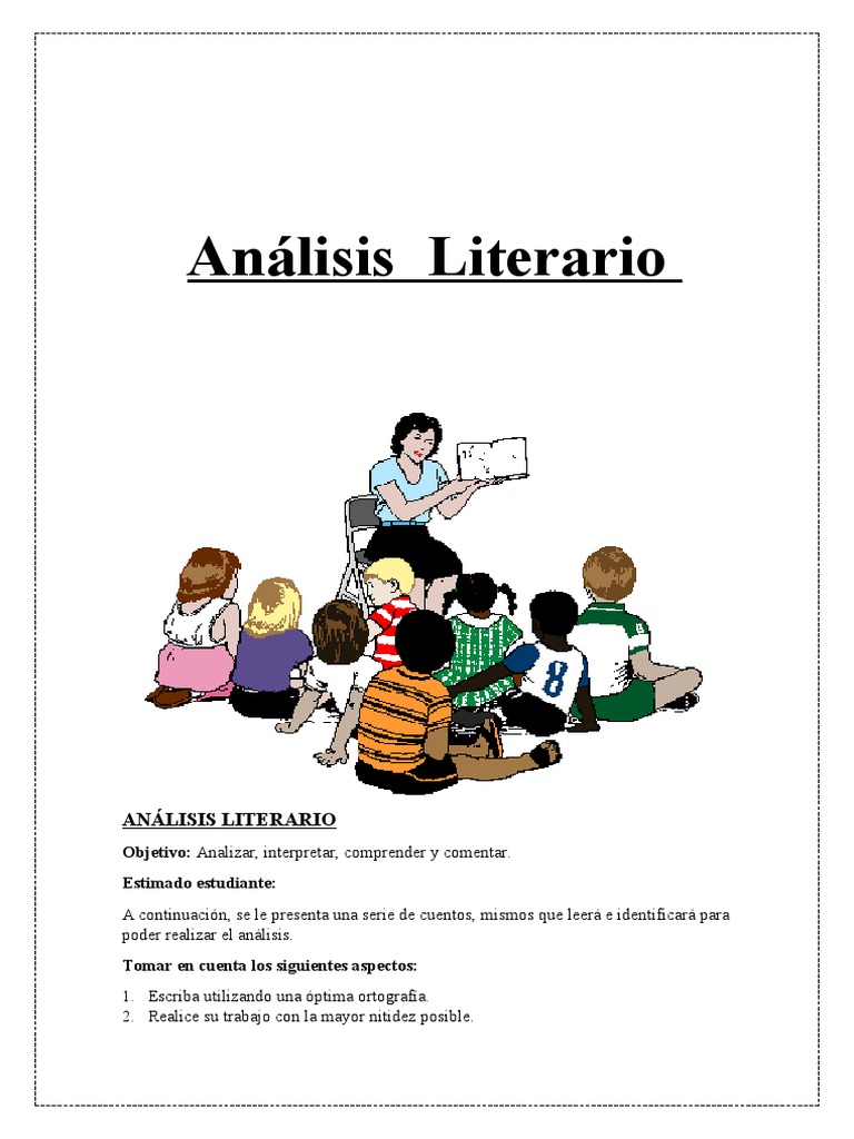 Análisis de Cuentos Español Nivelatorio | Descargar gratis PDF ...