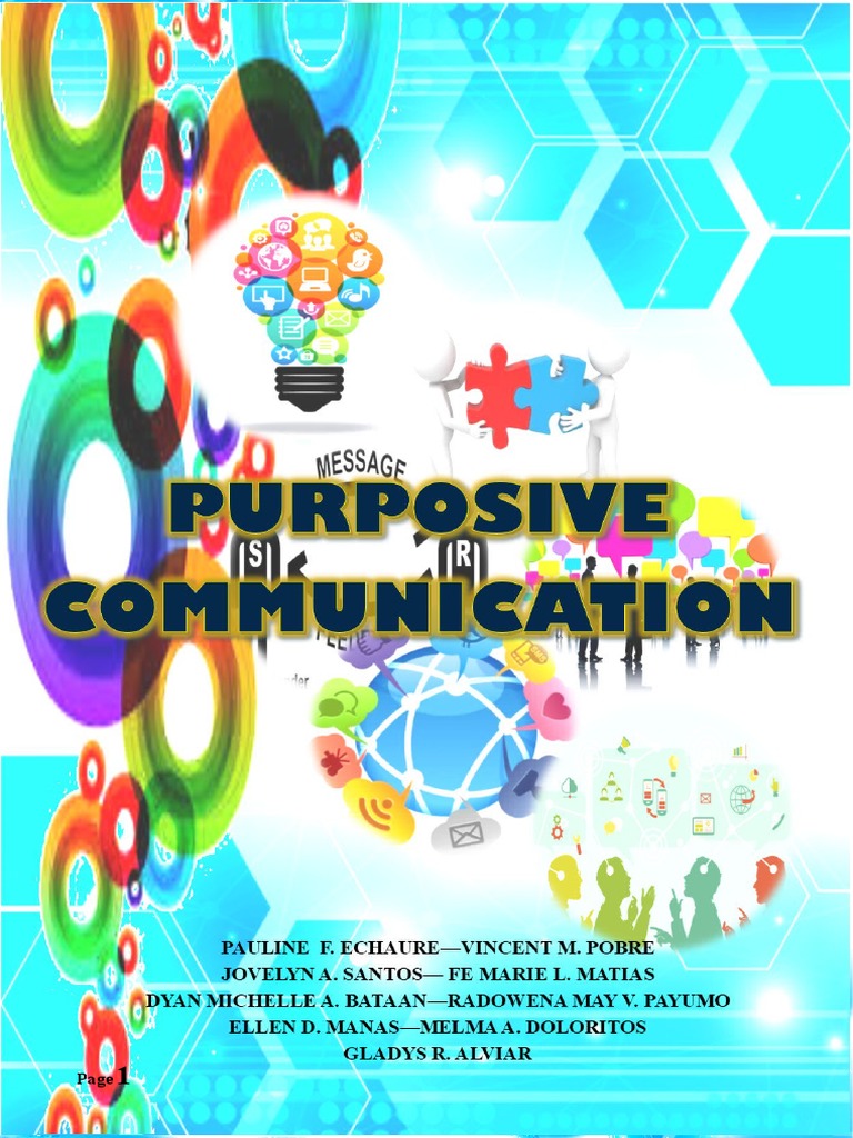 Module 2 Purposive Communication | Download Free PDF | Communication ...