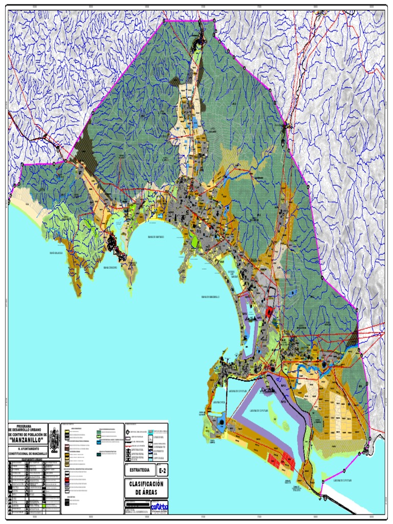 Mapa y Zonas de Manzanillo | PDF