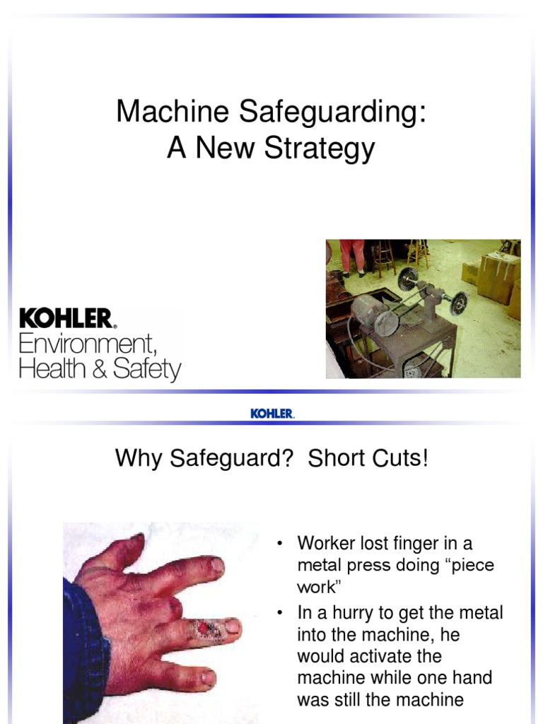 Machine Guarding - Machine Safeguarding Presentation | PDF | Risk ...