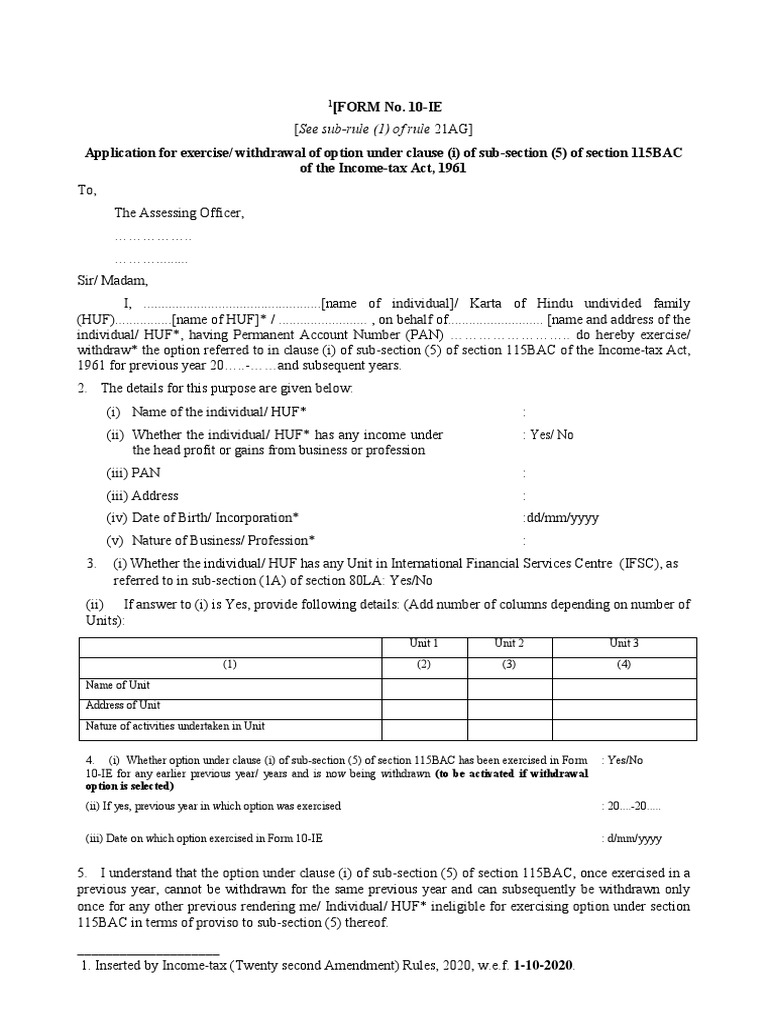 form 10 ie | PDF | Legal Documents | Government