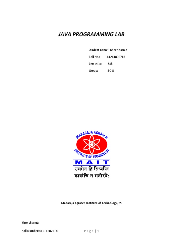Java File 44214802718 2 | Download Free PDF | Programming | Constructor ...