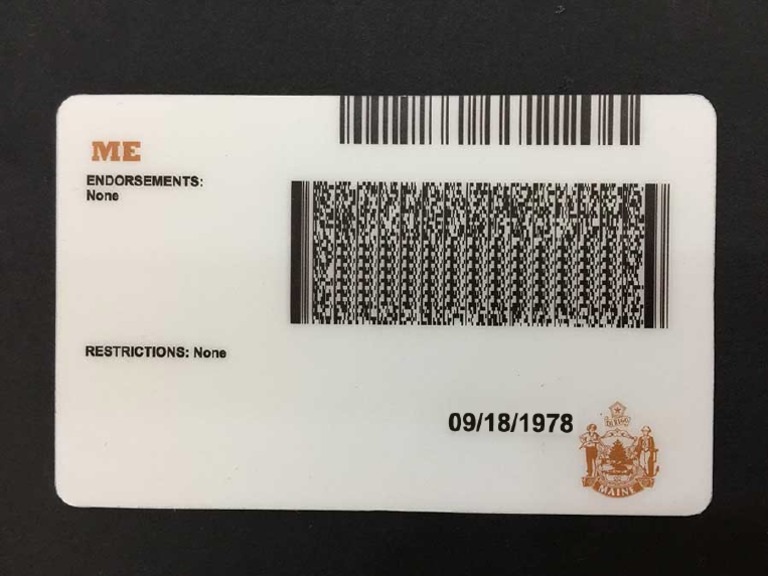 Drivers License Back | PDF