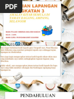 Borang Soal Selidik Kerja Lapangan GEO T3 | PDF