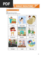 Daily Routines Presentation | PDF | Dinner | Lunch