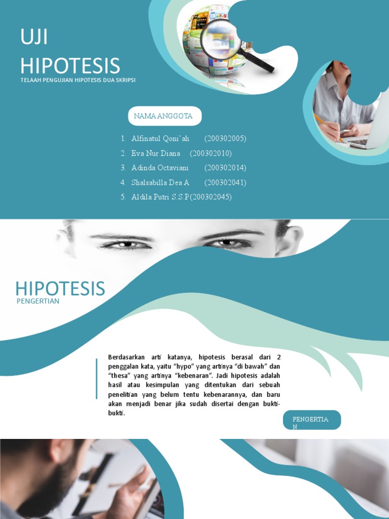 Uji Hipotesis 2 Skripsi, Kel 6 | PDF