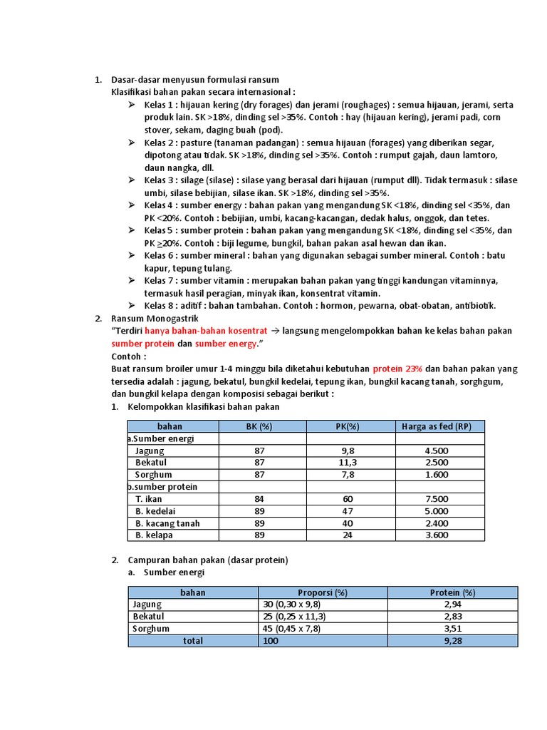 Belajar Formulasi | PDF