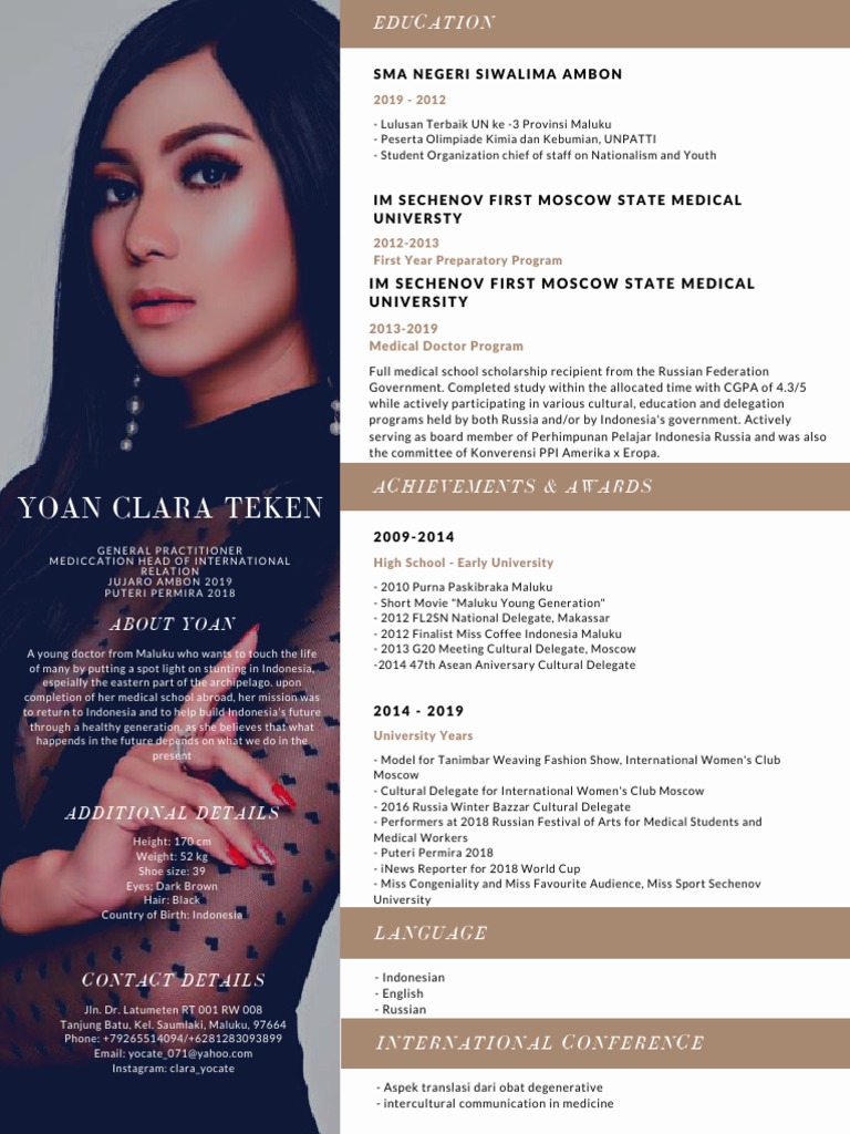 Yoan CV | PDF | Indonesia