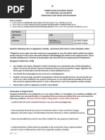 Btec Learner Assessment Submission and Declaration | PDF