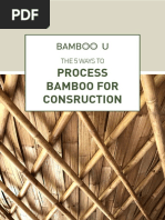 Bamboo Connection Techniques Explained | PDF | Rope | Bamboo