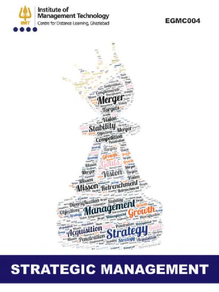 Strategic Management - Book (2020) | PDF