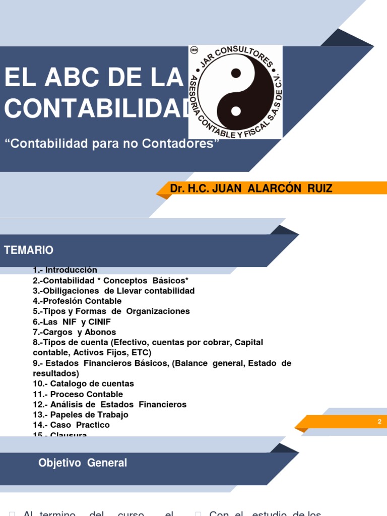 2 El ABC de La Contabilidad | PDF | Contabilidad | Contador