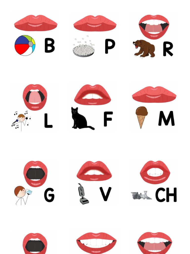 Articulacion de Fonemas | PDF