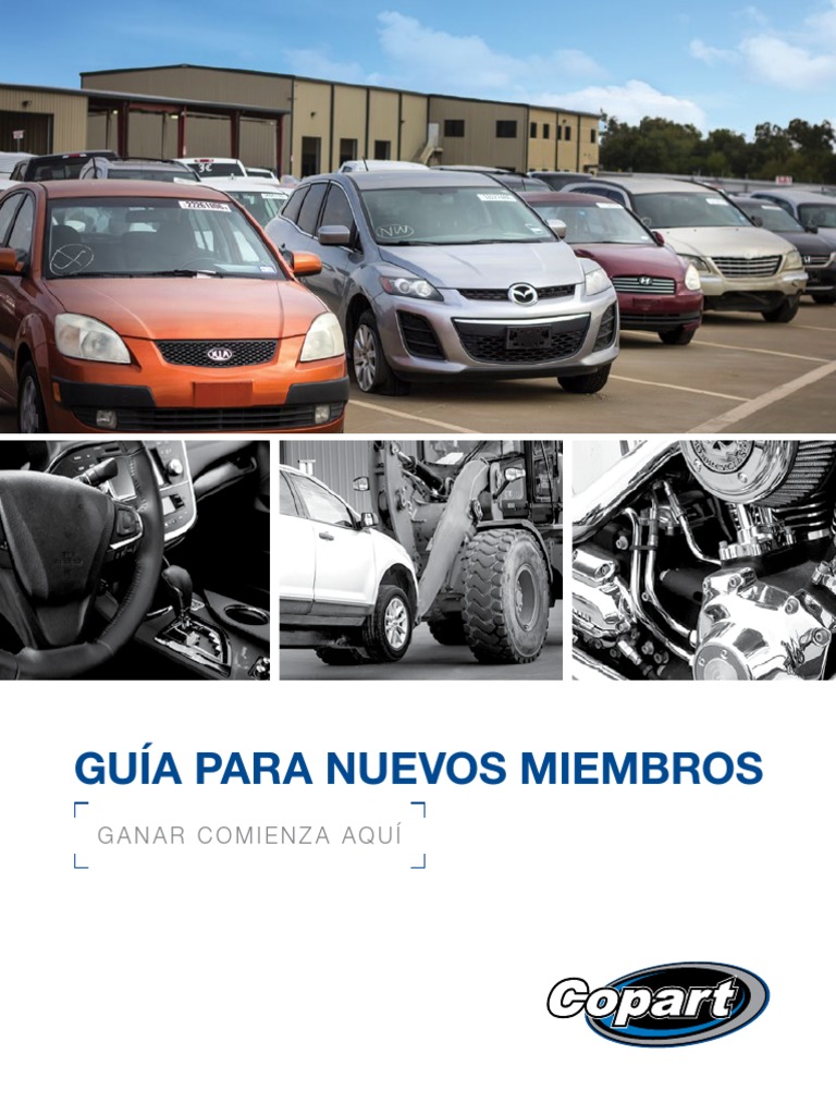 Es Copart Newmemberguide 2017 | PDF | Subasta | Oferta (economía)