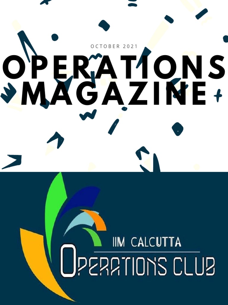 Operations Magazine | PDF | Supply Chain | Supply Chain Management