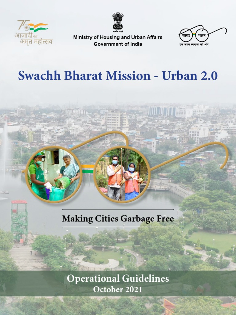 Swachh Bharat Mission - Urban 2.0: Operational Guidelines | PDF ...