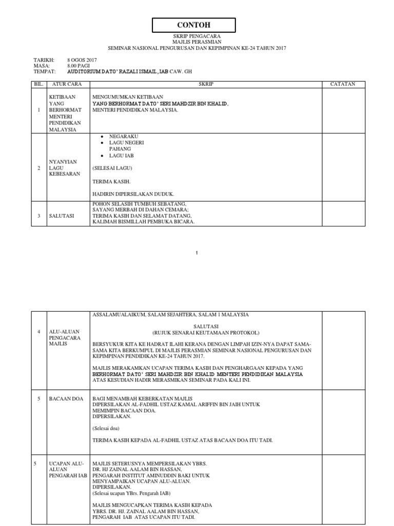 06 - Contoh Skrip Pengacara | PDF