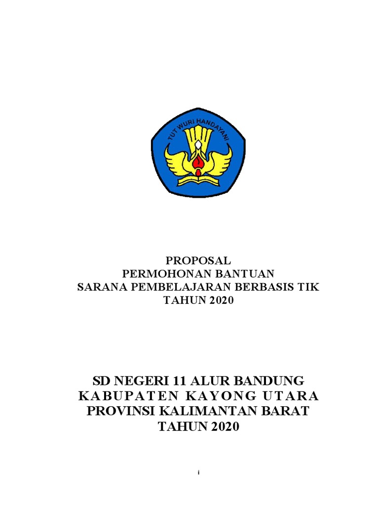 Proposal Tik SDN 11 | PDF | Bisnis