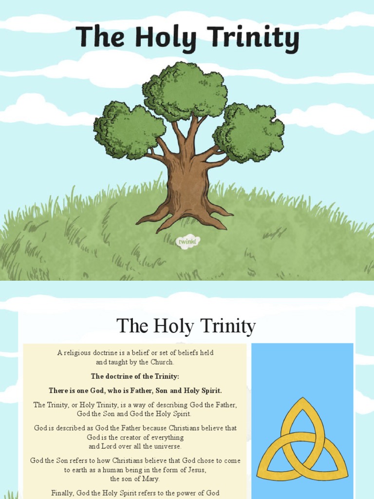Understanding the Holy Trinity for Kids | PDF | God The Father | Trinity