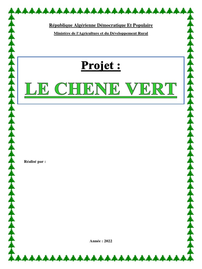 Le Chêne Vert | PDF | Chêne | Gland (fruit)