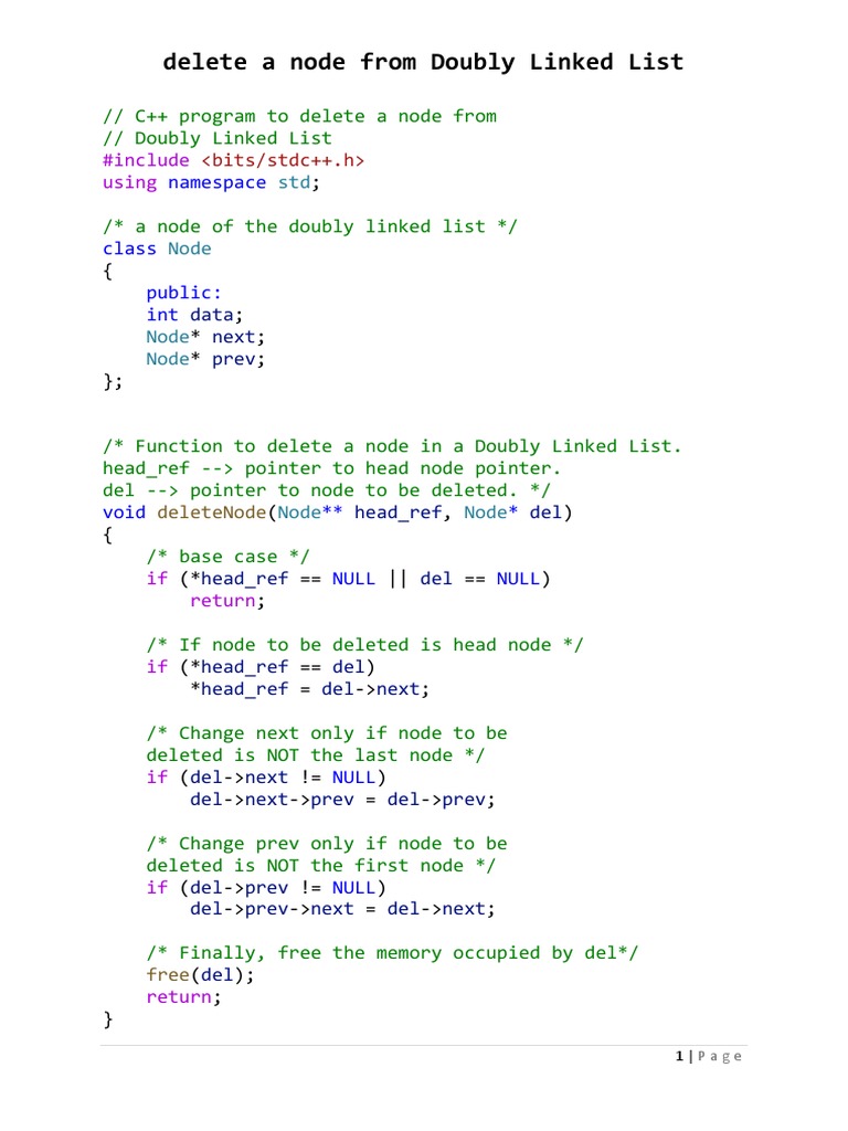 Double Linked List | PDF | Computer Programming | Software Engineering