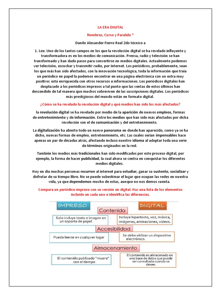 Impacto de la Revolución Digital | PDF | Internet | Televisión