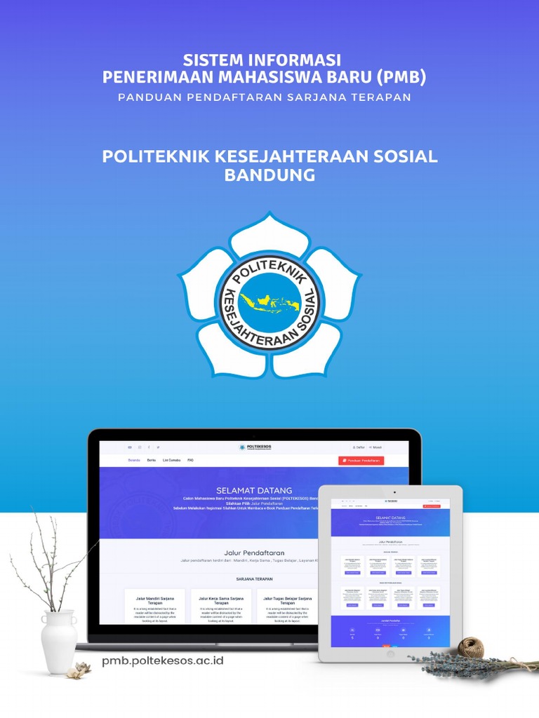 Panduan Pendaftaran Sarjana Terapan - POLTEKESOS PDF | PDF
