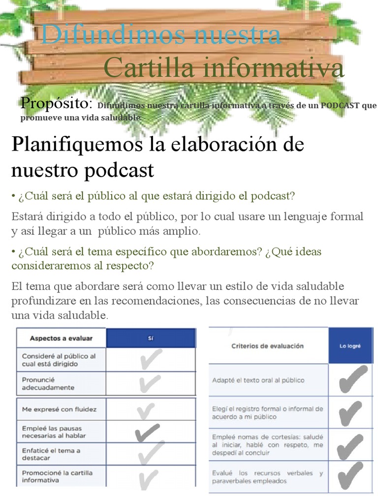 Difundimos Nuestra Cartilla Informativa | PDF