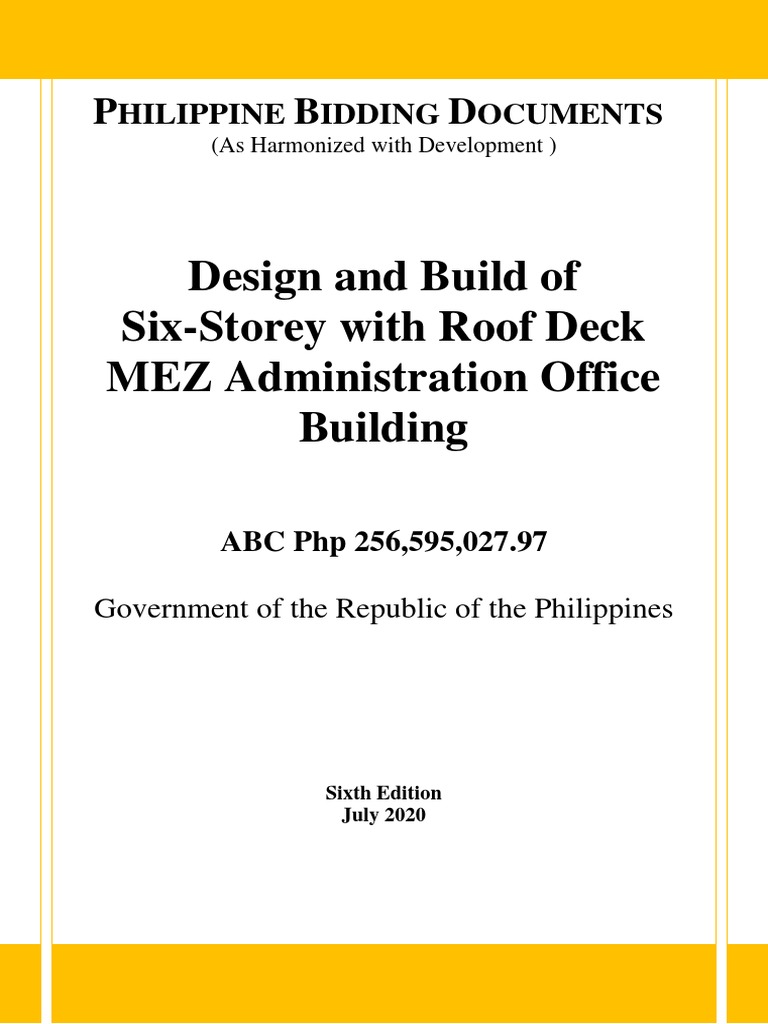 Itb Design and Build Six-Storey With Roof Deck Mez Administration ...