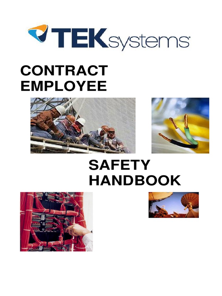 Employee Safety Handbook Overview | PDF | Occupational Safety And ...