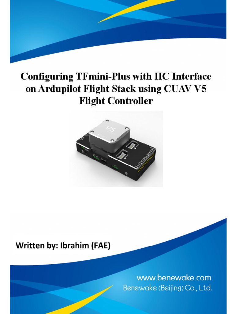 16248111811440433configuring TFmini-Plus On Ardupilot Using CUAV - V5 (IIC) | PDF | Lidar ...