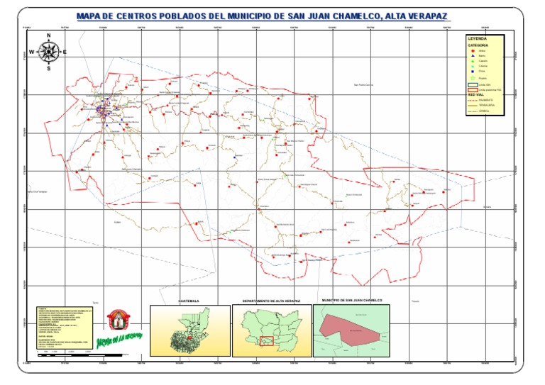 Mapa de Centros Poblados | PDF | Metrología | Navegación