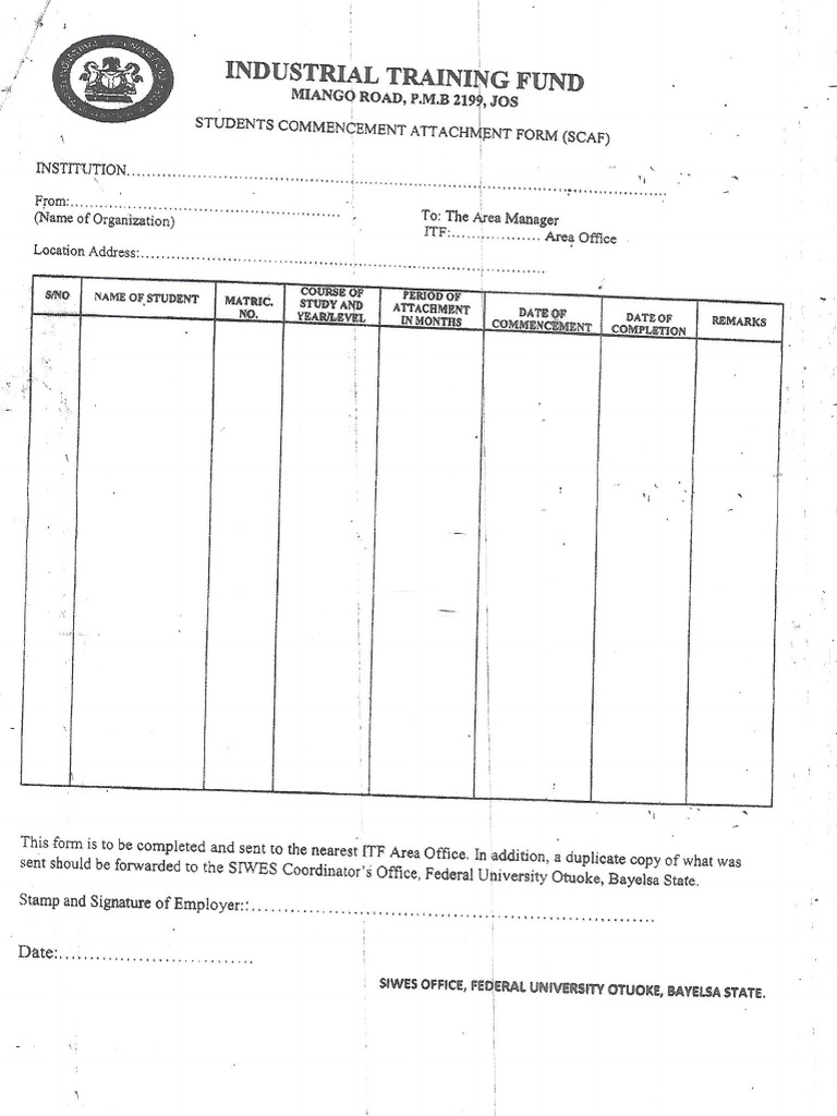 Industrial Training Fund | PDF