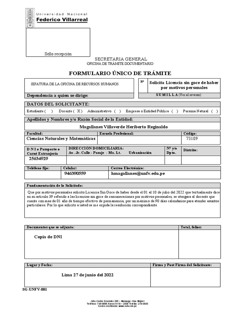 UNVF | PDF