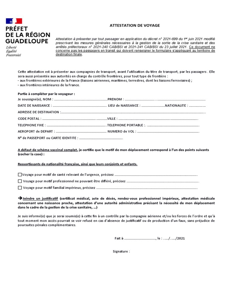 attestation-de-voyage-download-free-pdf-transport