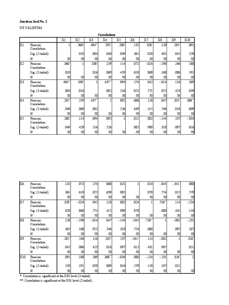 Jawaban Soal No 2 | PDF