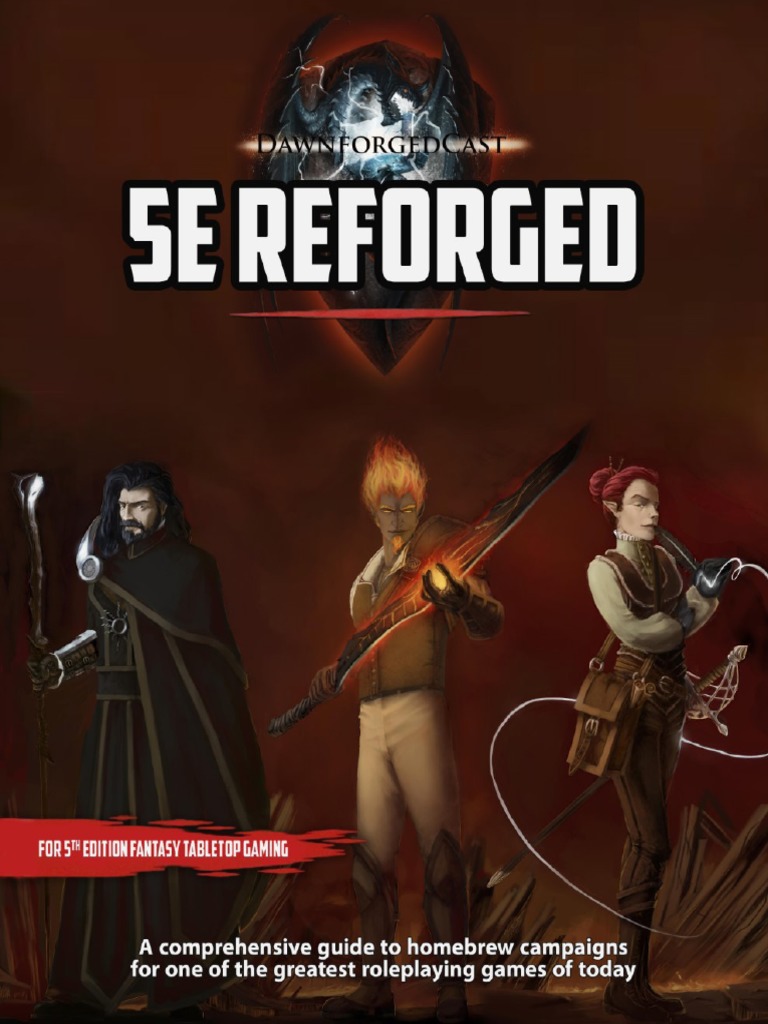DawnforgedCast 5e Reforged 1.0 High Res | PDF
