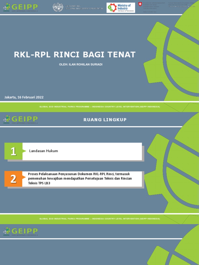 Papaparan RKL-RPL Rinci - UNIDO - iRS | PDF | Teknologi & Rekayasa