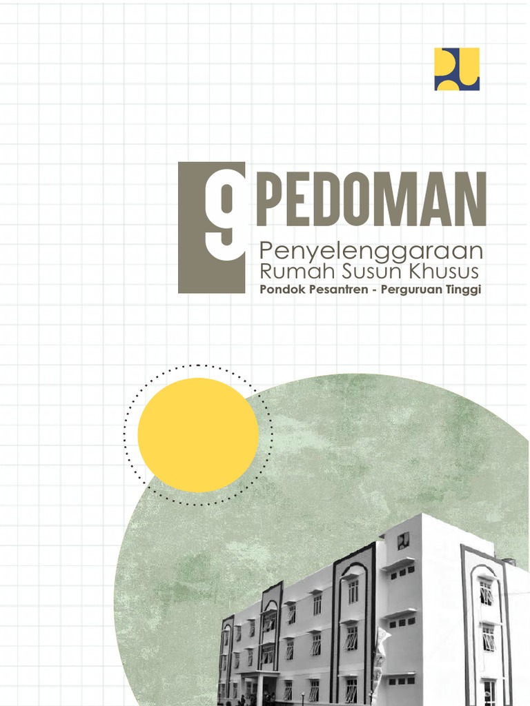 Pocket Book 9 Pedoman Penyelenggaraan Rusun Khusus | PDF | Griya & Taman