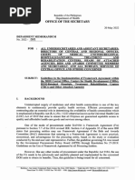 Circular Letter No 2023 7 Dated May 17 2023 | PDF | Public–Private Partnership | Procurement