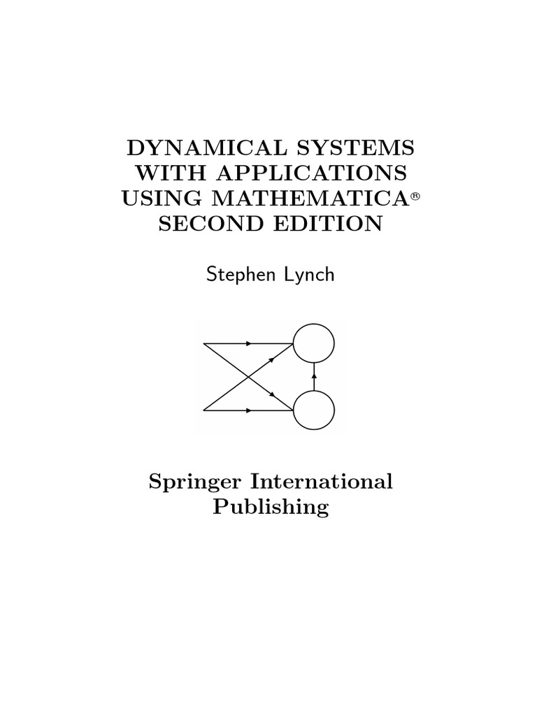Dynamical Systems With Applications Using Mathematica Second Edition ...