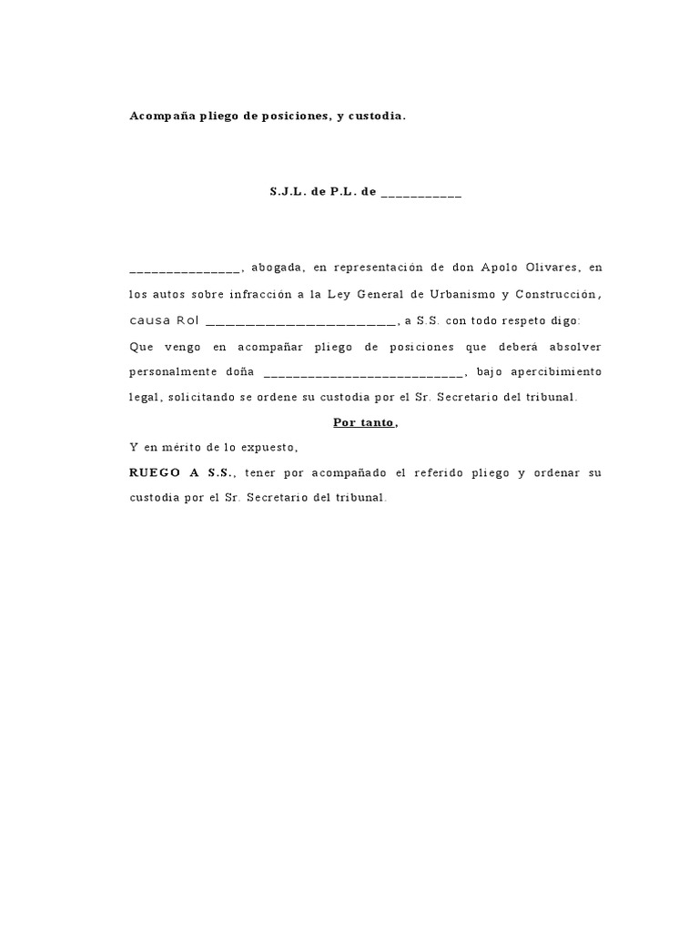 Acompaña Pliego de Posiciones JPL | PDF | Estudios de idiomas extranjeros