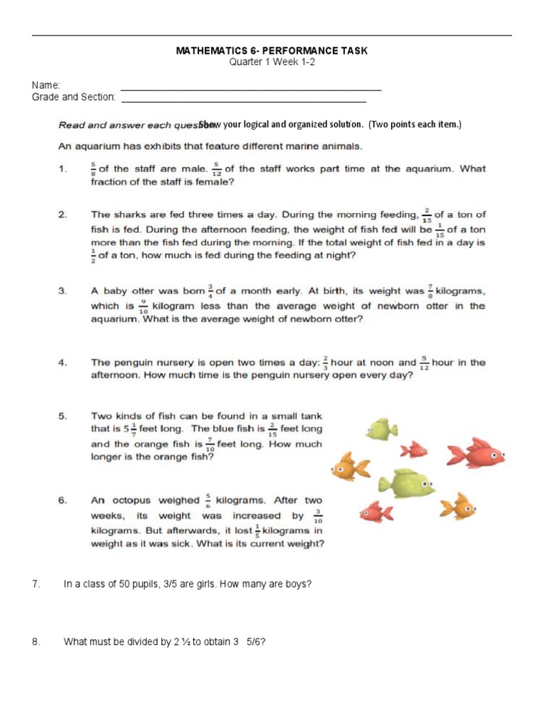 Performance Task (Q1W1-2) | PDF | Mixture | Nature